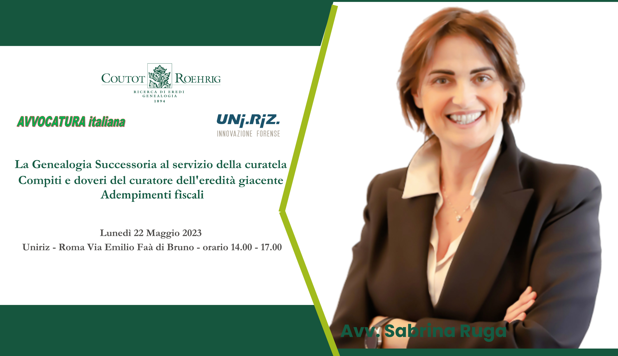 La Genealogia Successoria al servizio della curatela - Coutot-Roehrig ...